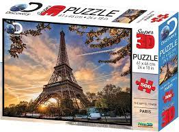 Buy Discovery - eiffel tower, paris (3d puzzle) (500pcs) Puzzle | Jigsaw Jungle