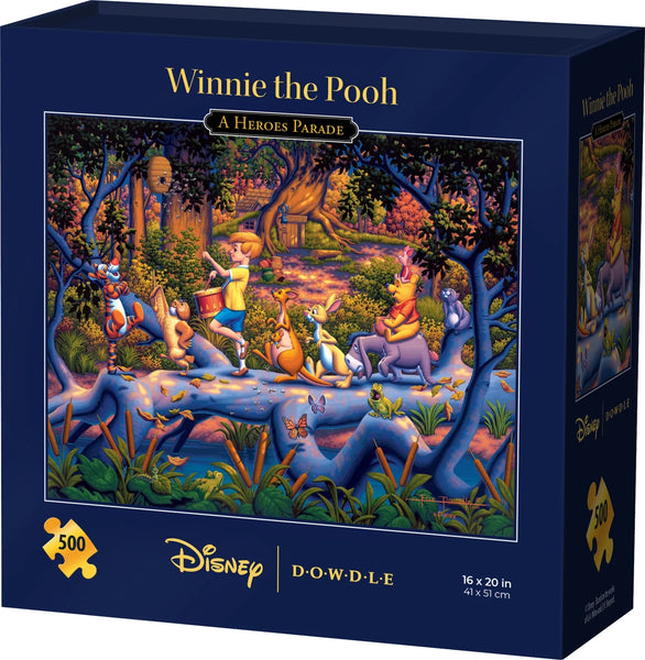 Buy Disney - winnie the pooh a heroes parade (500pcs) Puzzle | Jigsaw ...
