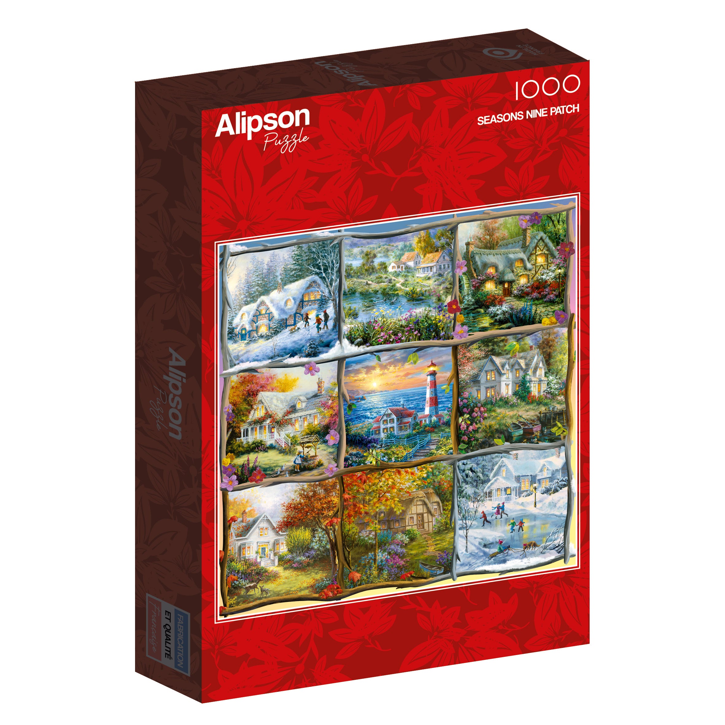 Buy Seasons nine patch (1000pcs) Puzzle | Jigsaw Jungle