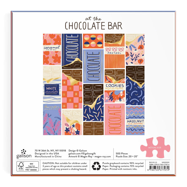Buy At the chocolate bar (500pcs) Puzzle | Jigsaw Jungle