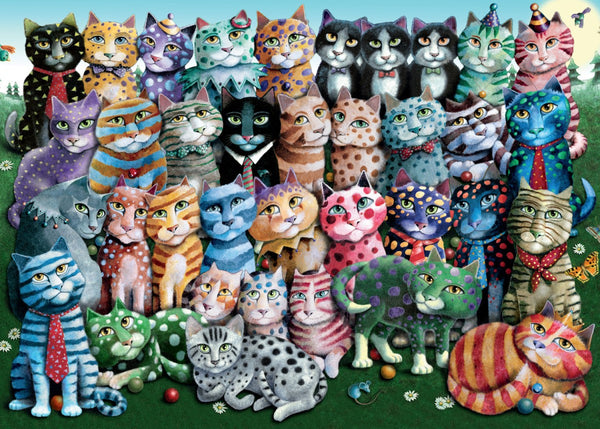 Buy Pfg ravensburger cat family reunion (usage/used - puzzles for good ...