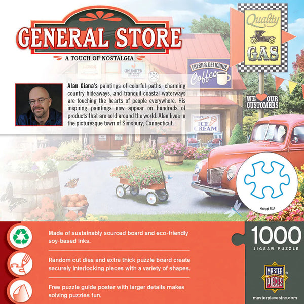 Buy General store - a touch of nostalgia, alan giana (1000pcs) Puzzle ...