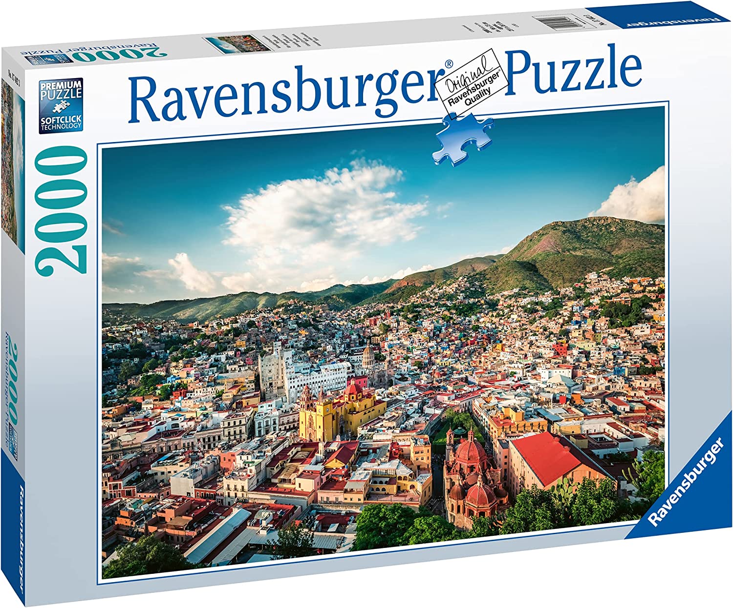 Buy Ravensburger colonial city of guanajuato, mexico (2000pcs) Puzzle ...