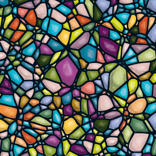 Buy Mini doodle: stained glass (72pcs) Puzzle | Jigsaw Jungle
