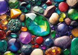 Buy Gemstones (1000pcs) Puzzle | Jigsaw Jungle