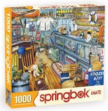 Buy The bait shop, edward wargo Puzzle | Jigsaw Jungle