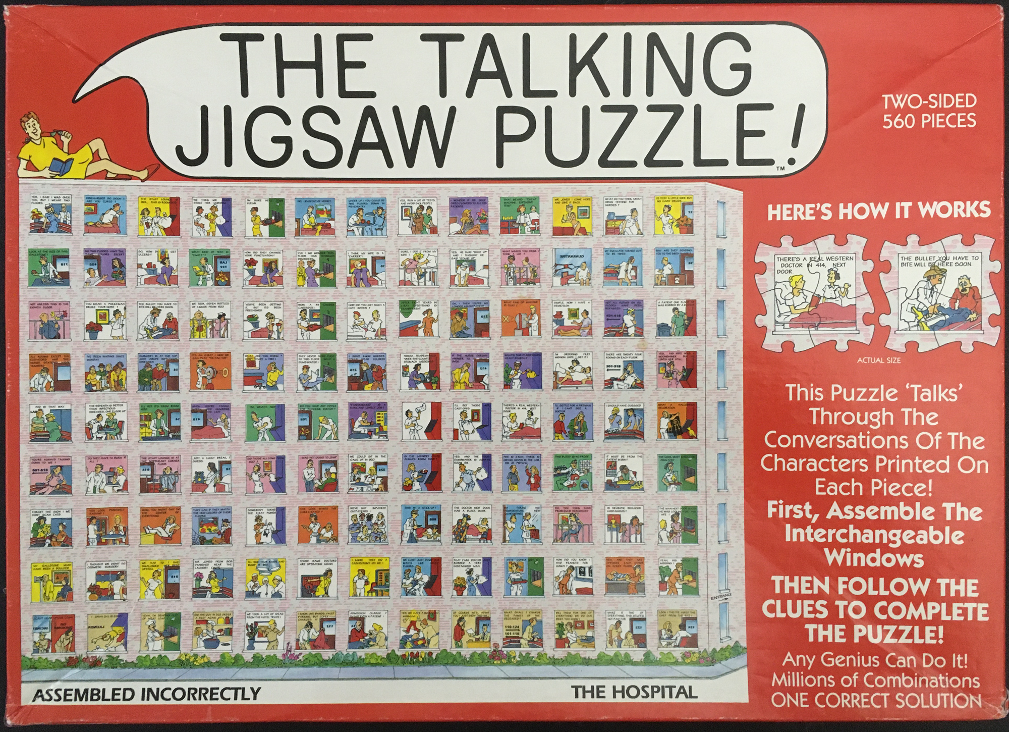 Buy Pfg the talking jigsaw puzzle - the hospital (560pcs) (usage/used ...