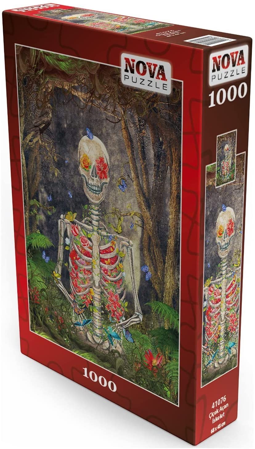 Buy Blooming skeleton (1000pcs) Puzzle | Jigsaw Jungle