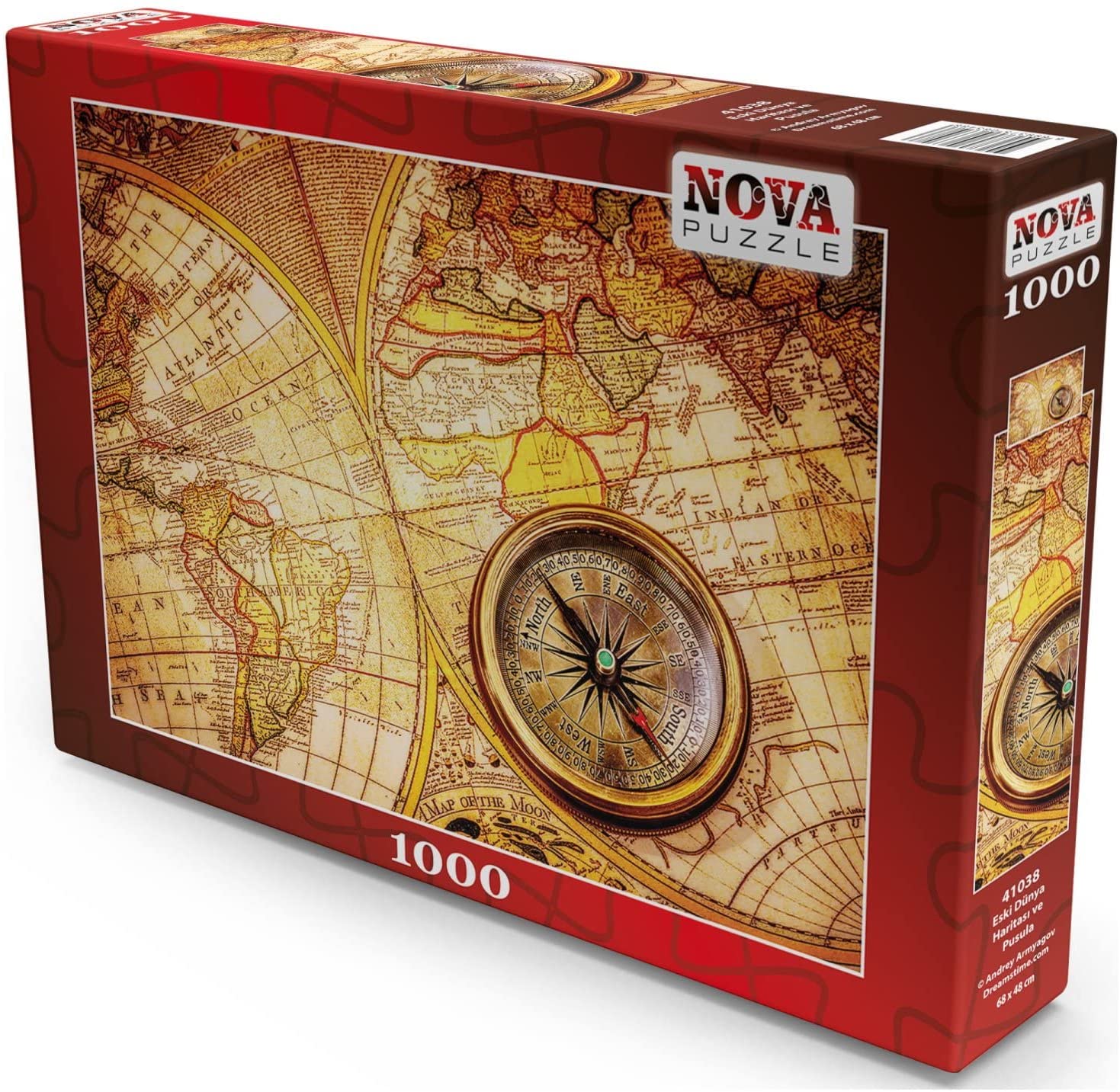 Buy Old world map (1000pcs) Puzzle | Jigsaw Jungle