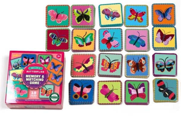 Buy Mini - memory & matching game - butterflies Puzzle | Jigsaw Jungle