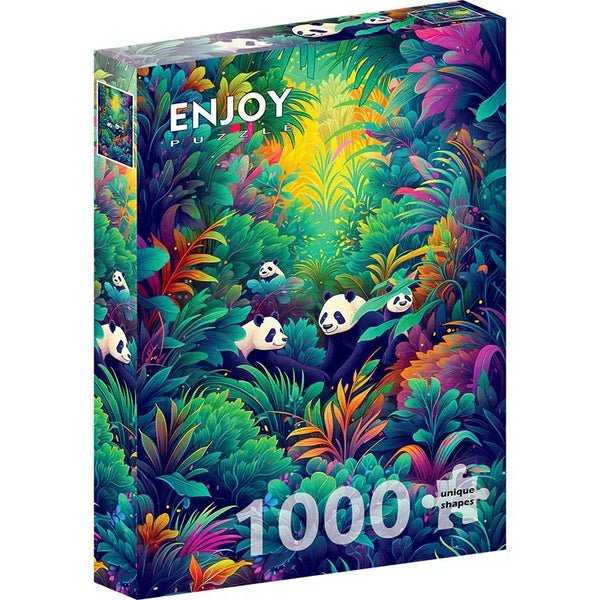 Buy Panda haven (1000pcs) Puzzle | Jigsaw Jungle