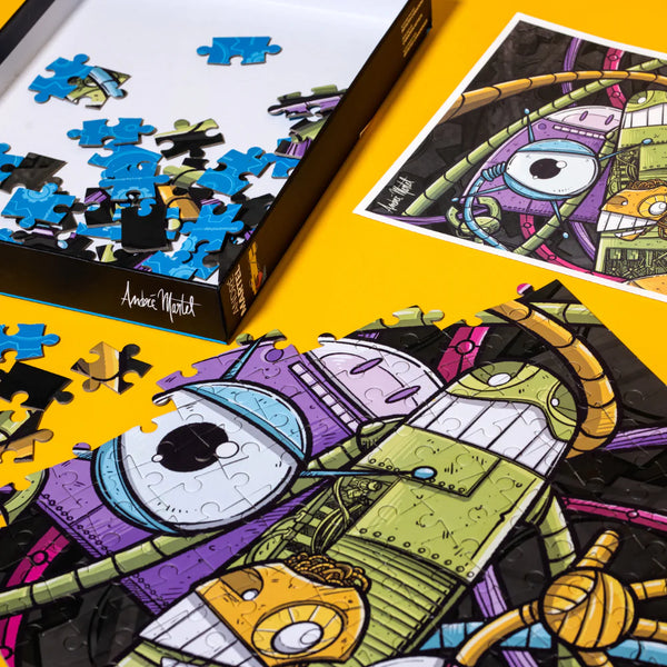 Buy Robots symphatiques (200pcs) Puzzle | Jigsaw Jungle