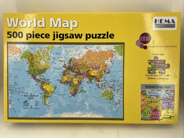 Buy Pfg world map (usage/used - puzzles for good) Puzzle | Jigsaw Jungle