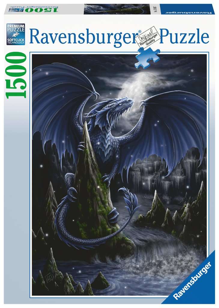 Buy Ravensburger the blue dragon (1500pcs) Puzzle | Jigsaw Jungle