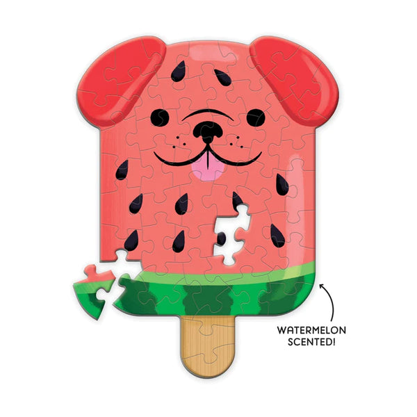 Buy Mini watermelon pupsicle scratch & sniff (48pcs) Puzzle | Jigsaw Jungle