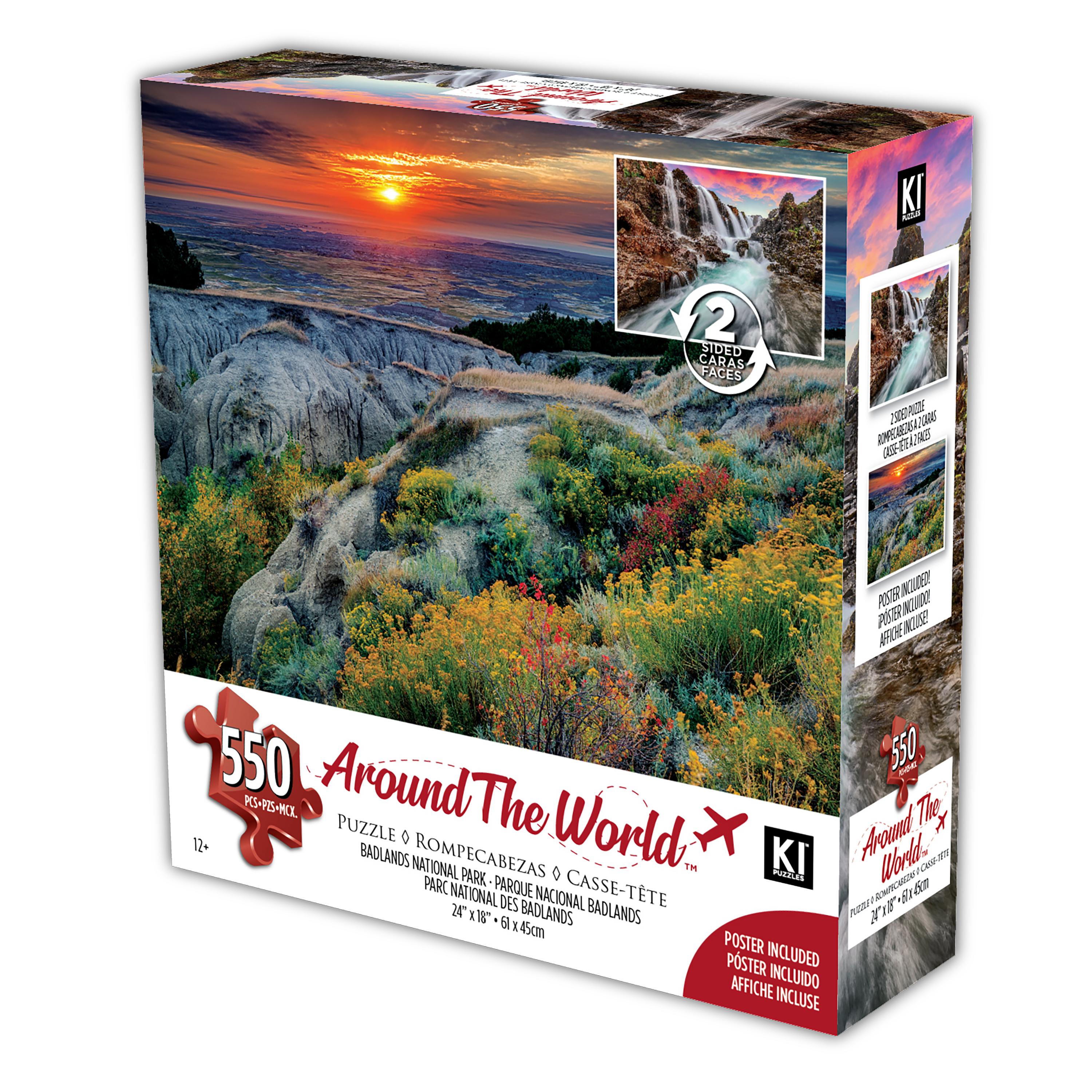 Buy Pfg around the world (2-sided) - kulufossar waterfall, iceland ...