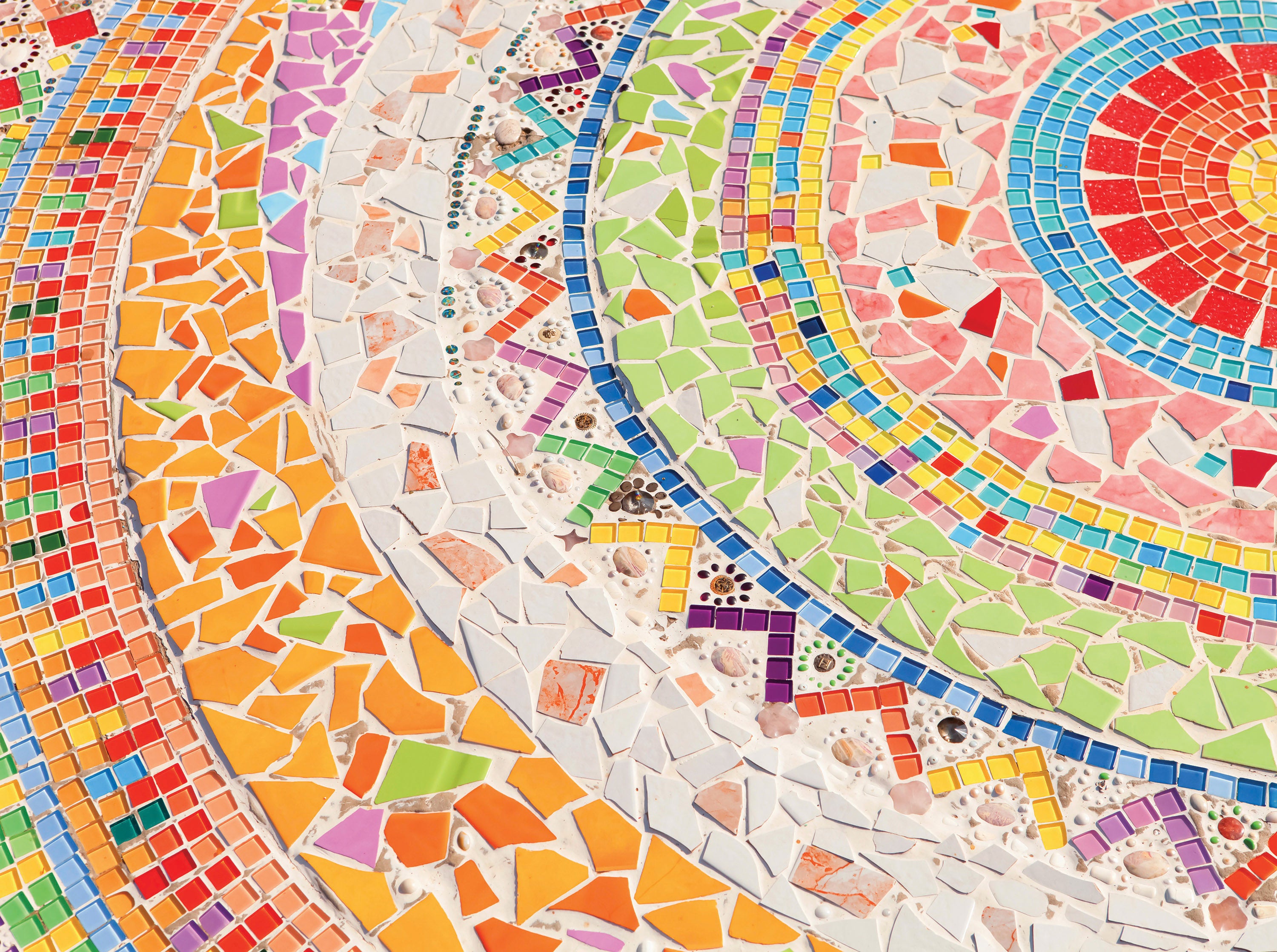 Buy Colorful world - colorful mosaic flooring (750pcs) Puzzle | Jigsaw ...