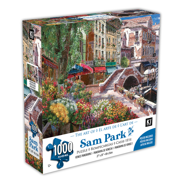 Buy Venice panorama 2, sam park (1000pcs) Puzzle | Jigsaw Jungle