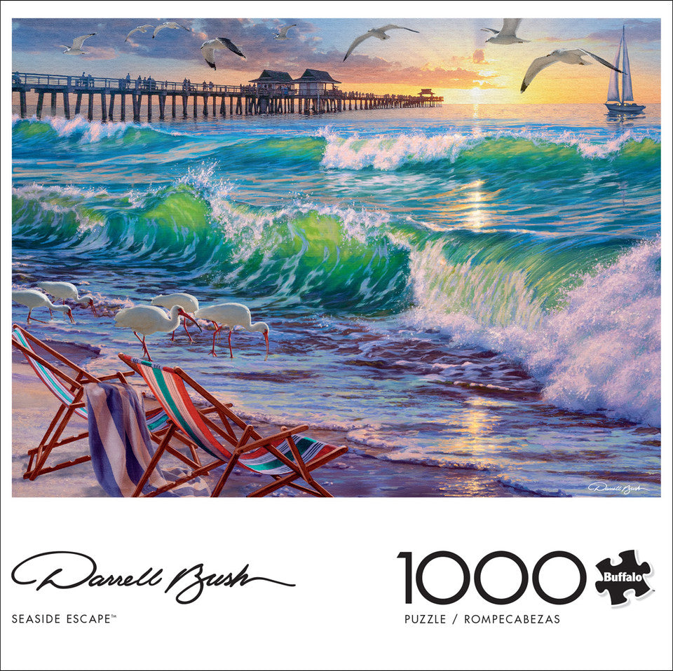 Buy Seaside escape, darrell bush (1000pcs) Puzzle | Jigsaw Jungle