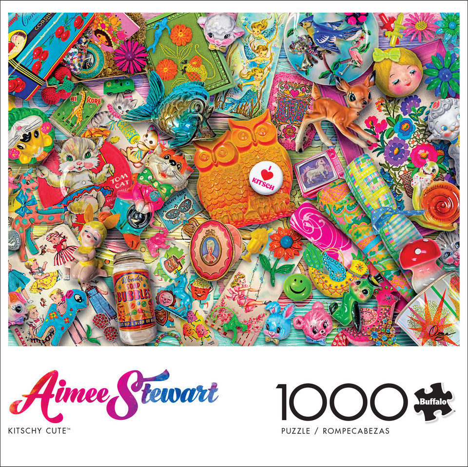 Buy Kitschy cute, aimee stewart (1000pcs) Puzzle | Jigsaw Jungle
