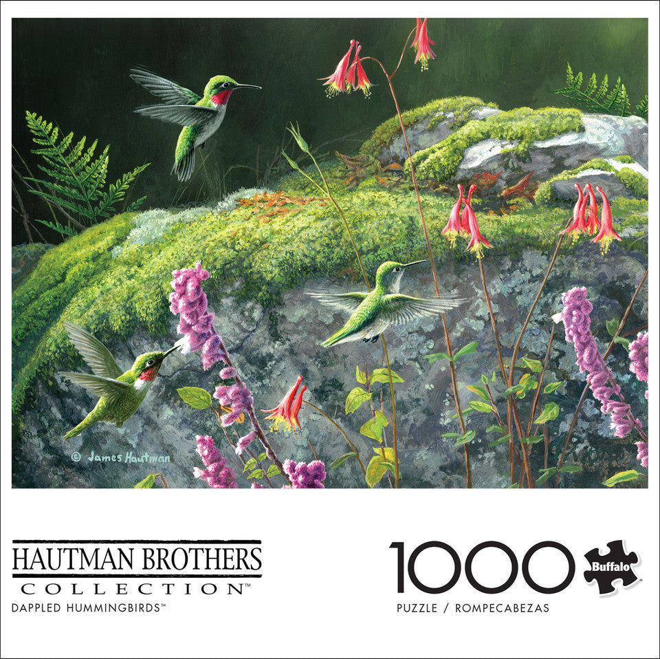 Buy Dappled hummingbird, hautman brothers Puzzle | Jigsaw Jungle