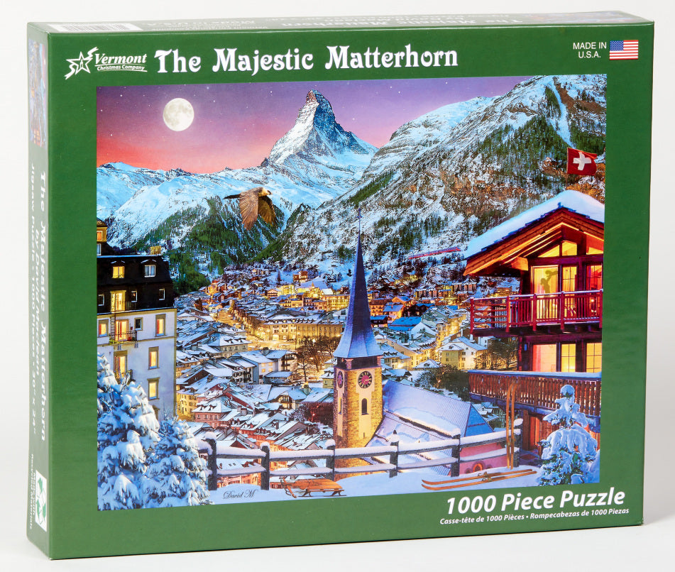 Buy The majestic matterhorn, david maclean Puzzle | Jigsaw Jungle