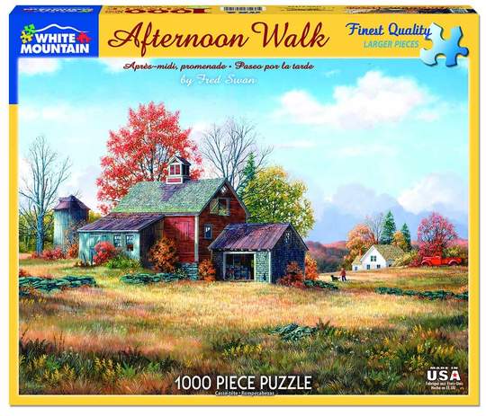 Buy Afternoon walk, fred swan Puzzle | Jigsaw Jungle