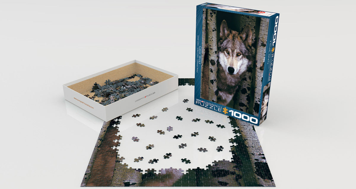 Buy Gray wolf Puzzle | Jigsaw Jungle