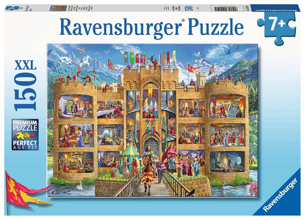 Buy Ravensburger cutaway castle (150 xxl) Puzzle | Jigsaw Jungle