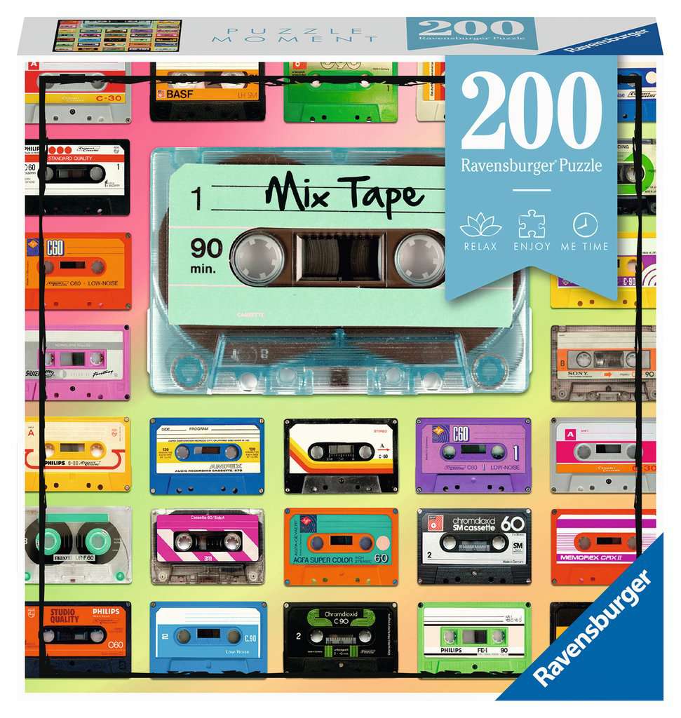 Buy Ravensburger puzzle moment - mix tape (200pcs) Puzzle | Jigsaw Jungle