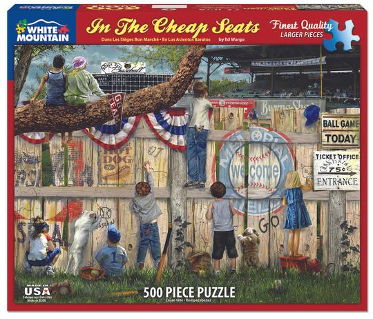Buy In the cheap seats, ed wargo (500pcs) Puzzle | Jigsaw Jungle