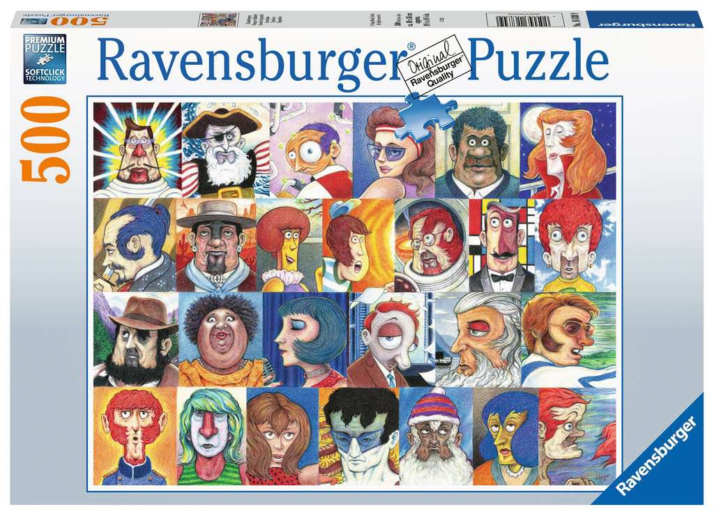 Buy Ravensburger typefaces, hugo maciel (500pcs) Puzzle | Jigsaw Jungle