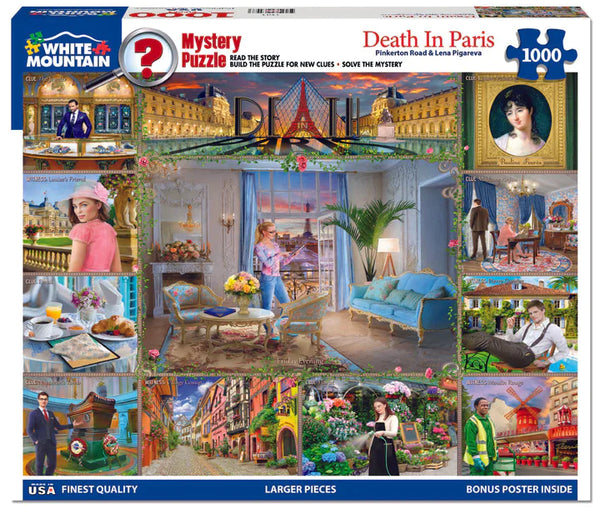 Buy Dmg mystery puzzle: death in paris, lena pigareva (damaged box ...