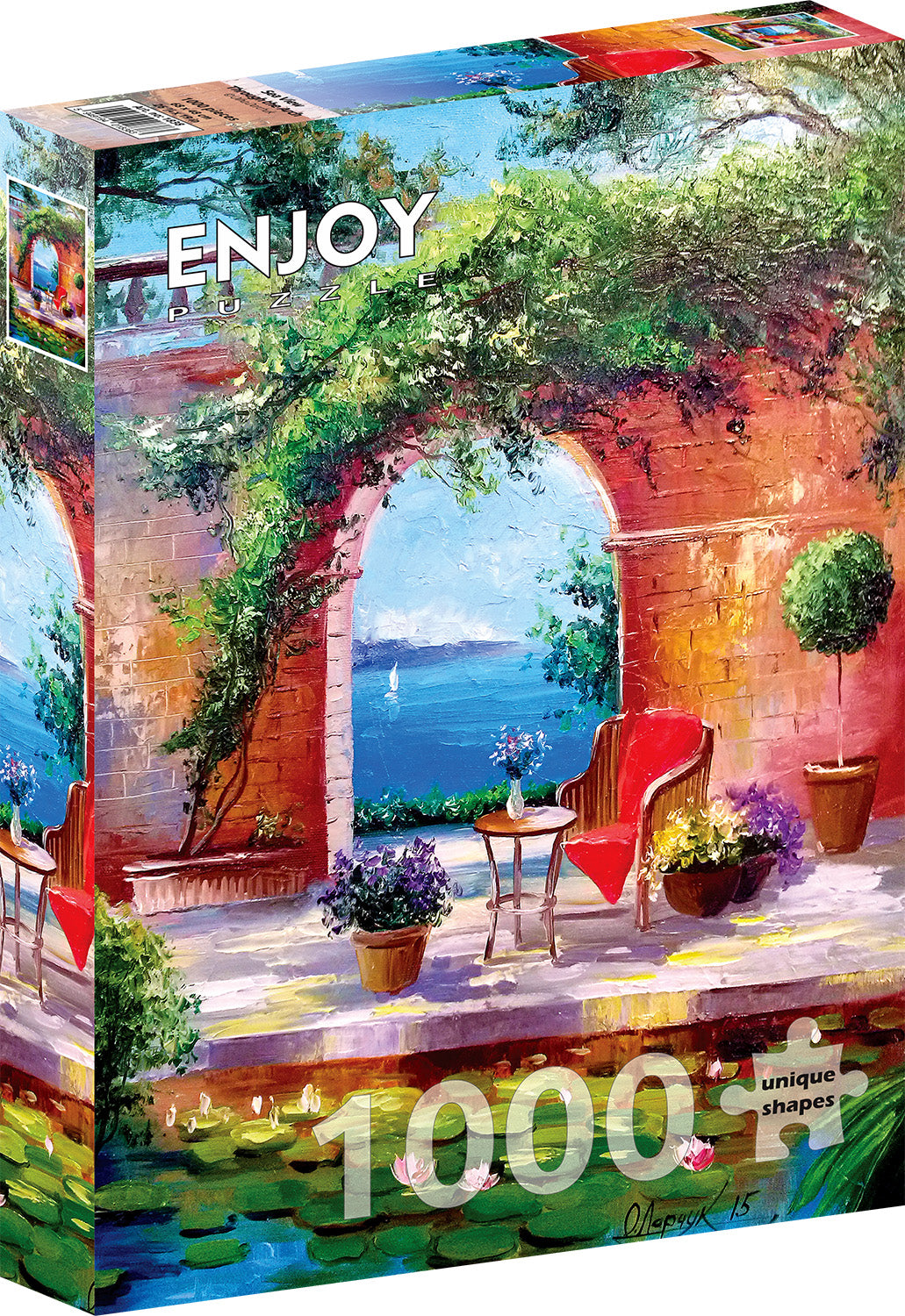 Buy Sea view through the arch (1000pcs) Puzzle | Jigsaw Jungle