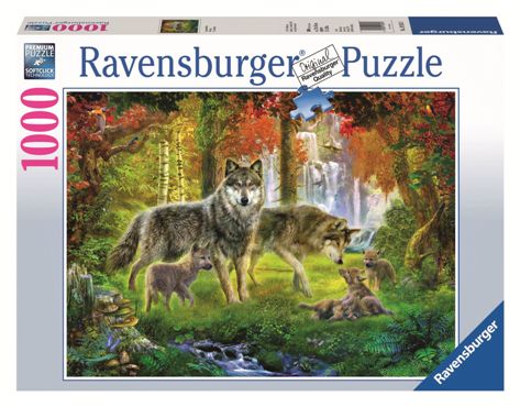 Buy Ravensburger summer wolves Puzzle | Jigsaw Jungle