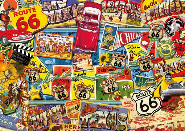 Buy Ravensburger route 66 Puzzle | Jigsaw Jungle
