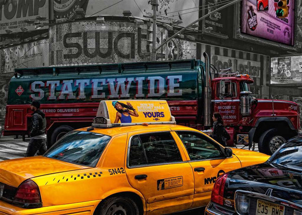 Buy Ravensburger glossy taxi Puzzle | Jigsaw Jungle