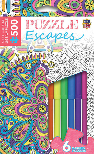 Buy Single mandela - coloring puzzle Puzzle | Jigsaw Jungle