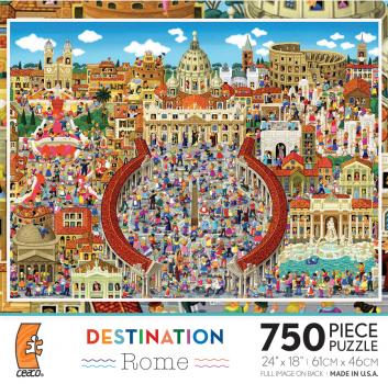 Buy Destination rome Puzzle | Jigsaw Jungle