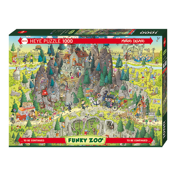 Buy Funky zoo: transylvanian habitat, marino degano (1000pcs) Puzzle ...
