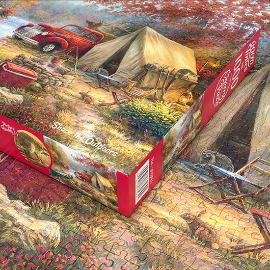 Buy Share the outdoors (1000pcs) Puzzle | Jigsaw Jungle