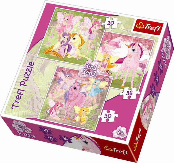 Buy Ponies (3-in-1) Puzzle | Jigsaw Jungle