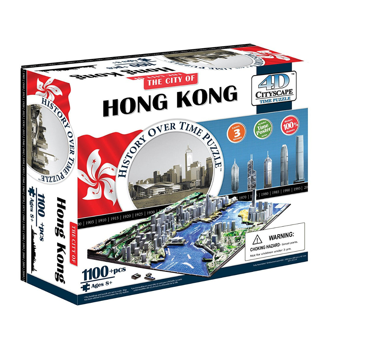 Buy The city of hong kong (3d puzzle) Puzzle | Jigsaw Jungle