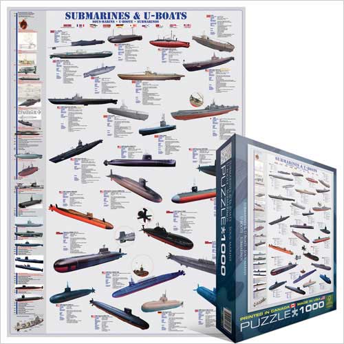 Buy Submarines and u-boats Puzzle | Jigsaw Jungle