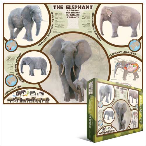 Buy The elephant Puzzle | Jigsaw Jungle