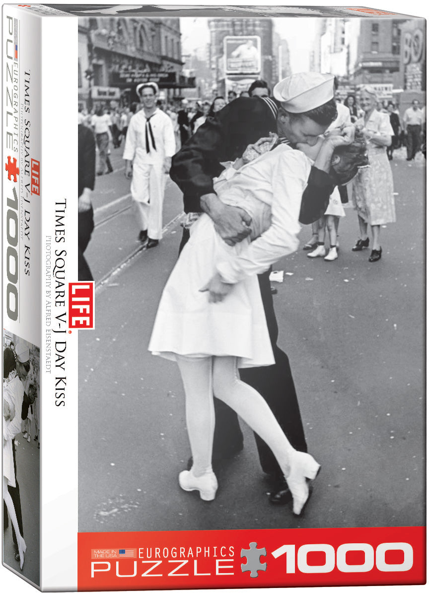 Buy Life magazine - kissing on vj day Puzzle | Jigsaw Jungle