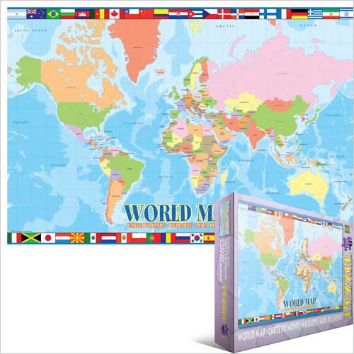 Buy Kids map of the world Puzzle | Jigsaw Jungle