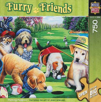 Buy Putting puppies Puzzle | Jigsaw Jungle