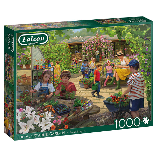 Buy The vegetable garden, daniel rodgers (1000pcs) Puzzle | Jigsaw Jungle