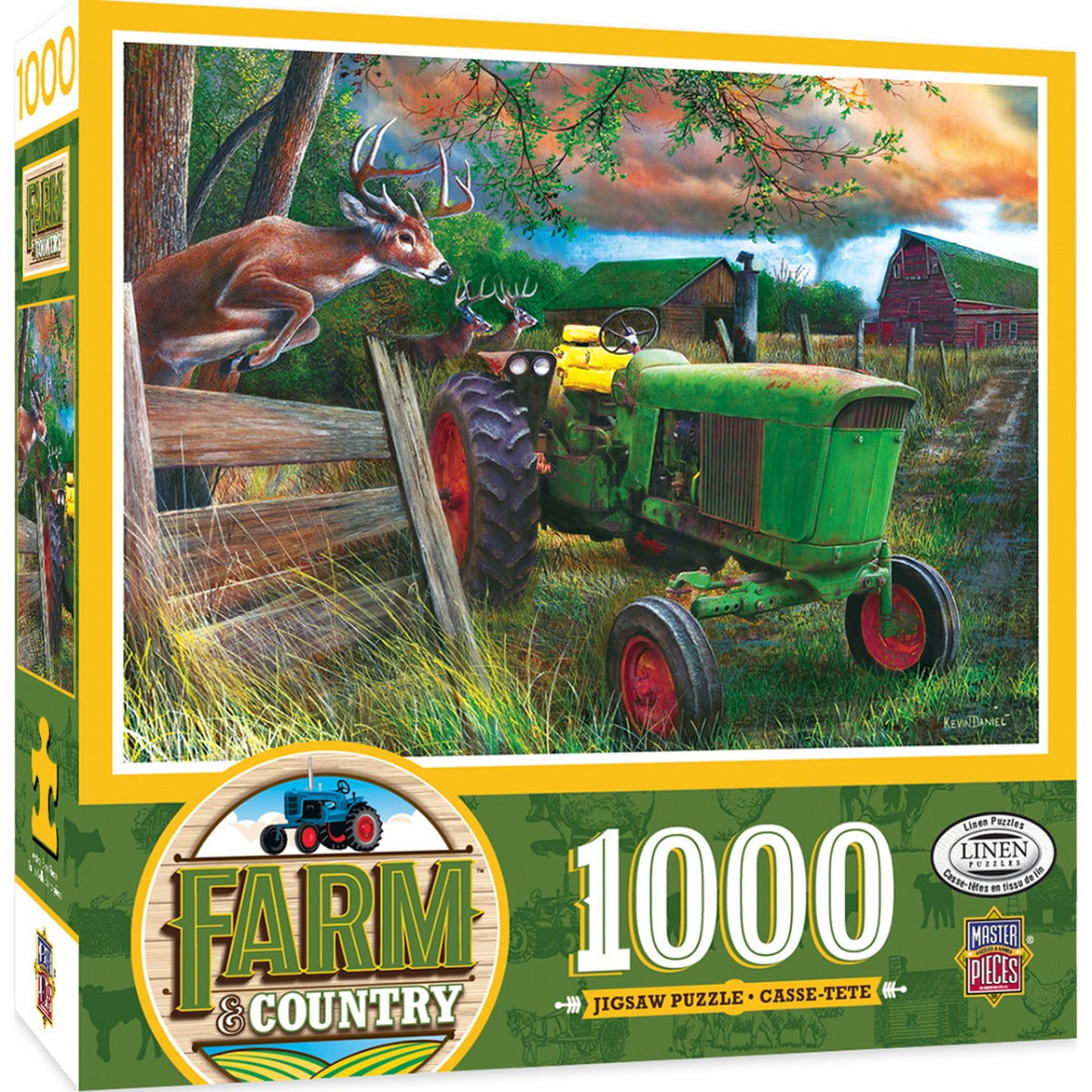 Buy Deer crossing, kevin daniel Puzzle | Jigsaw Jungle